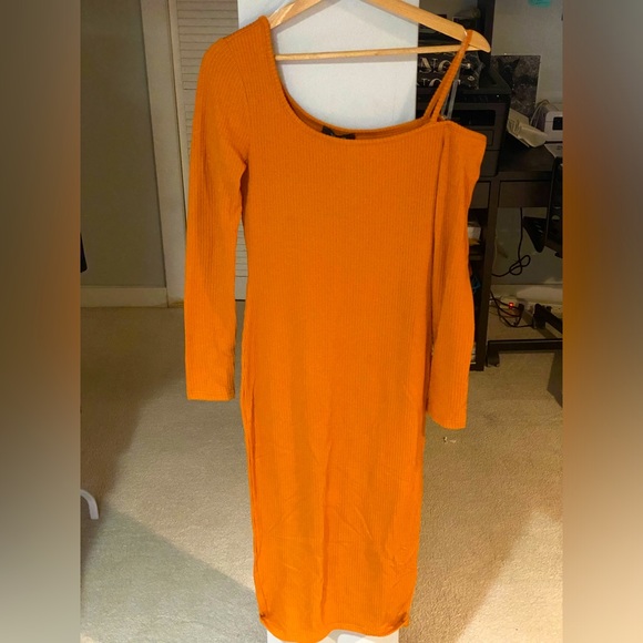 Dresses | Half Shoulder Midi Dress | Poshmark